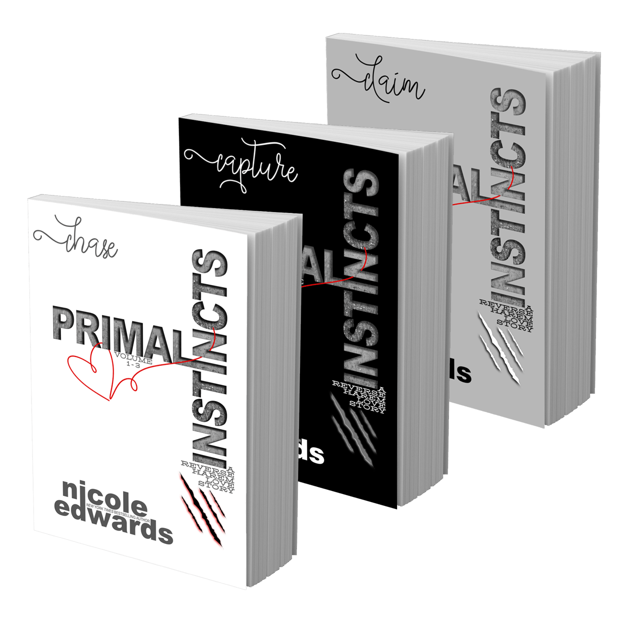 Primal Instincts Book Bundle - Nicole Edwards